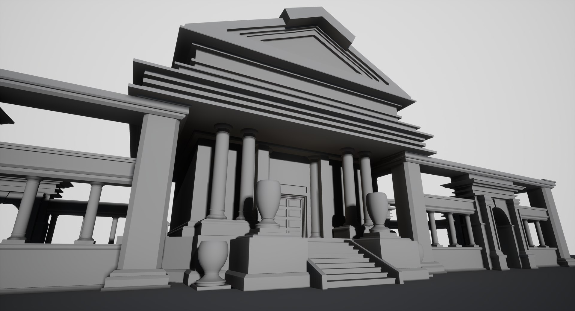 Mausoleum Pbr 3D Model - TurboSquid 1324461