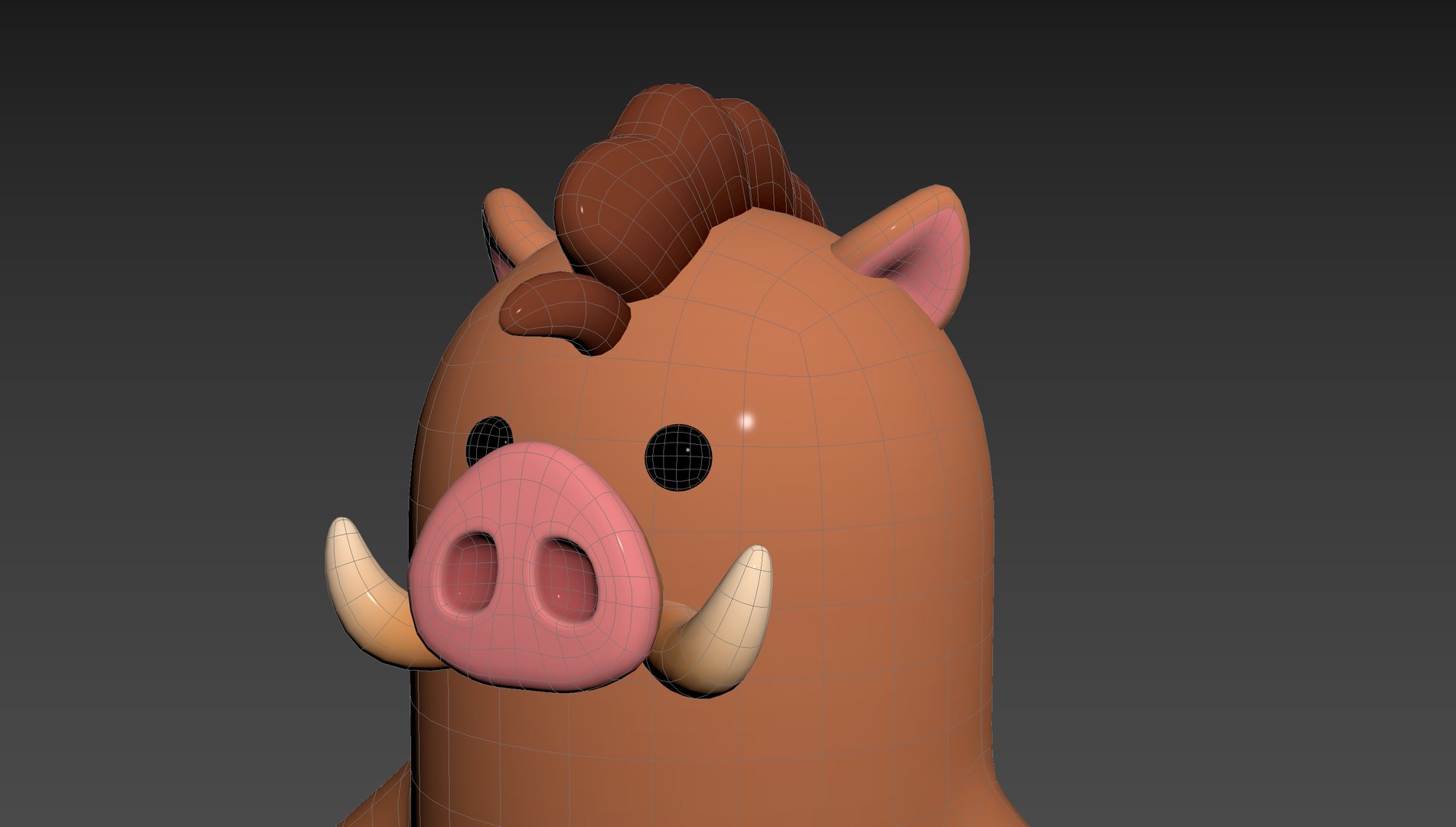 3D Boar Character - TurboSquid 2021175