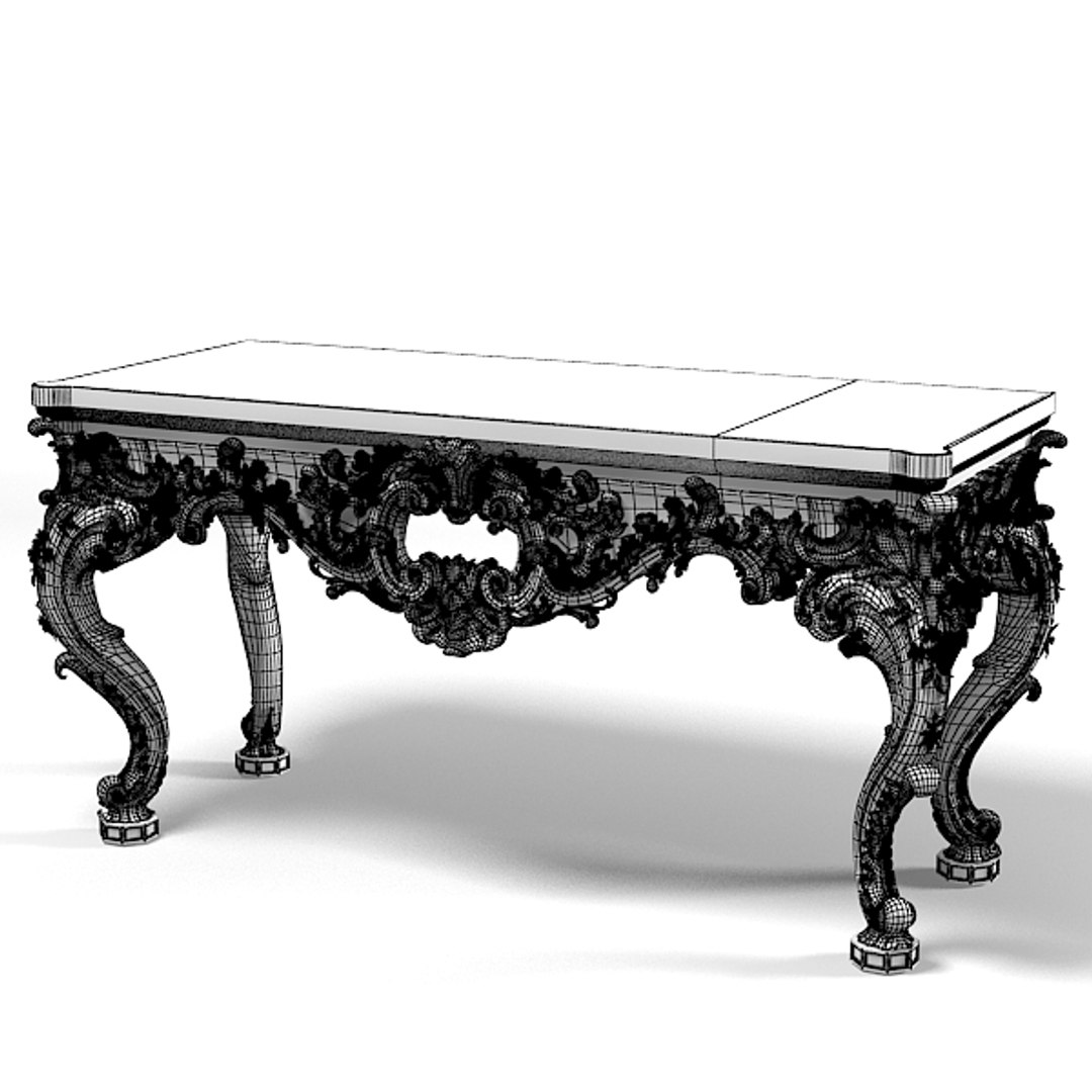 Provasi Console Table 3d Model