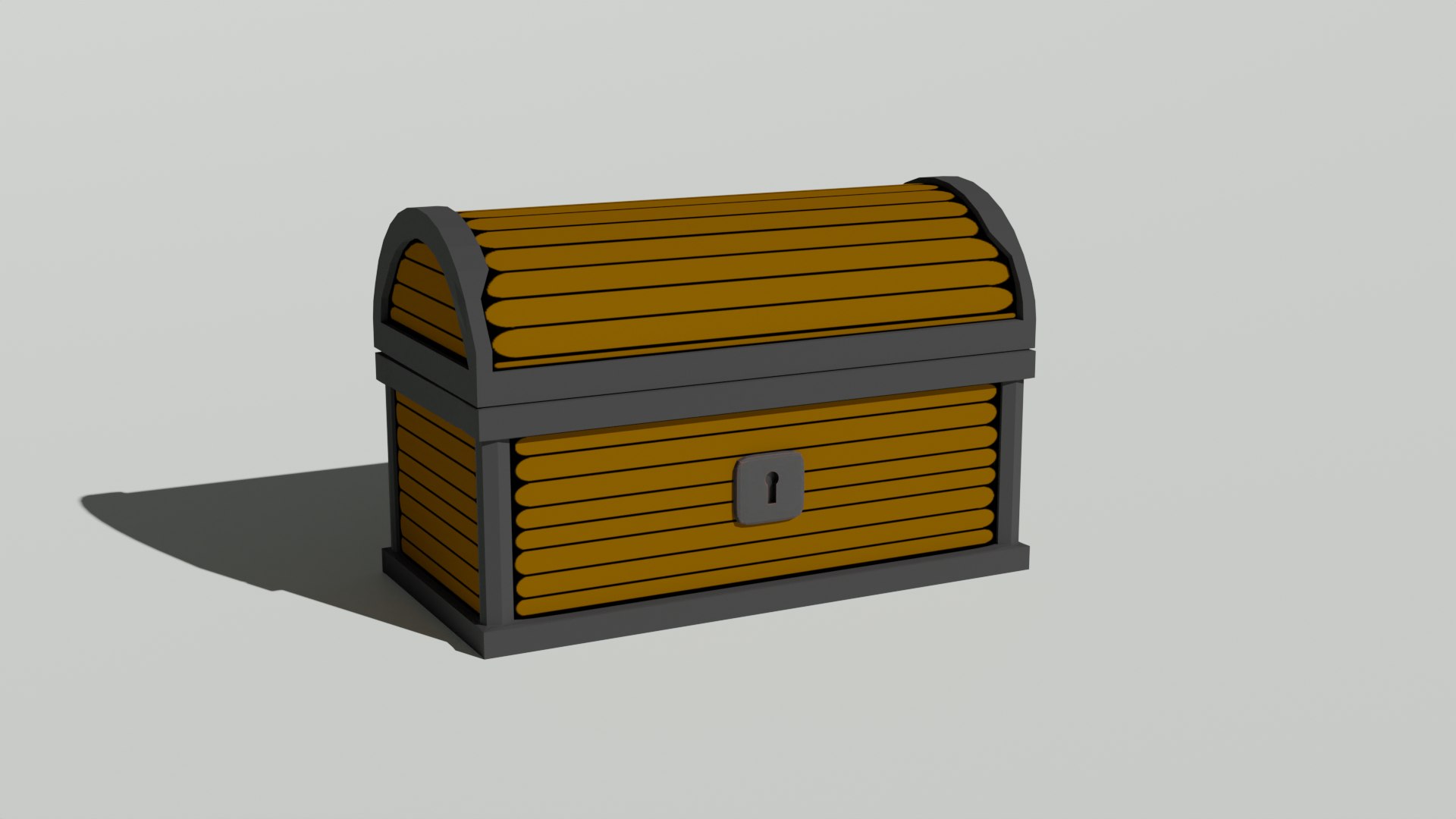 Stylized Empty Chest 3D Model - TurboSquid 2034749