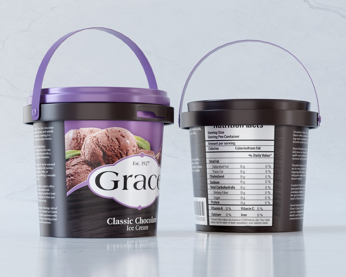 Ice Cream Tube Model - TurboSquid 2360519