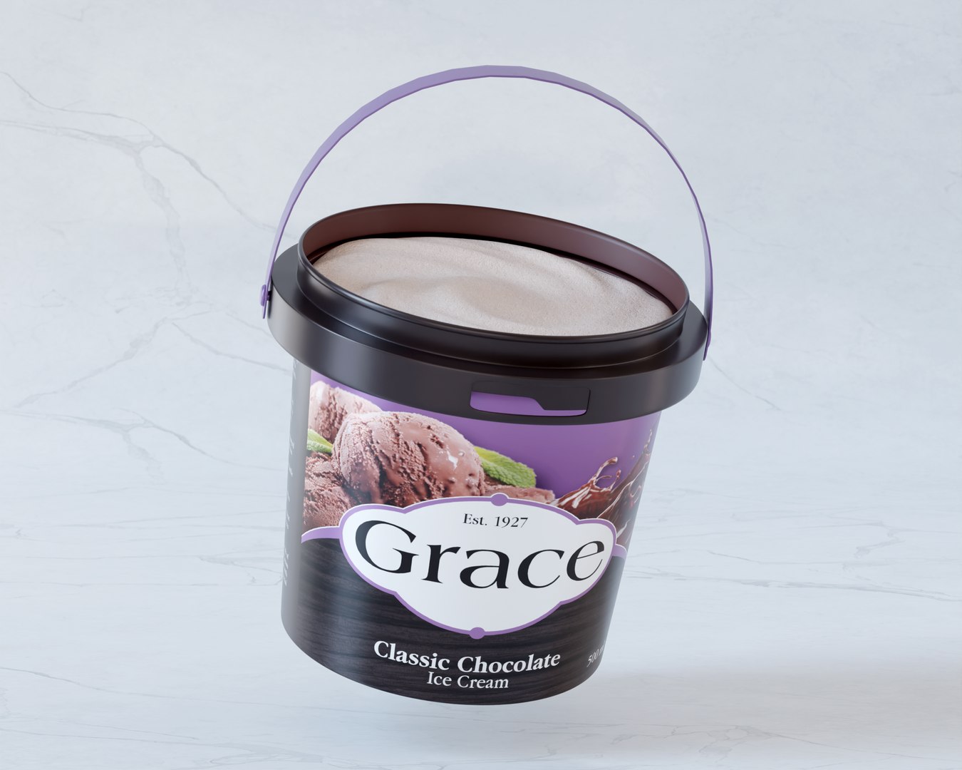 Ice Cream Tube Model - TurboSquid 2360519