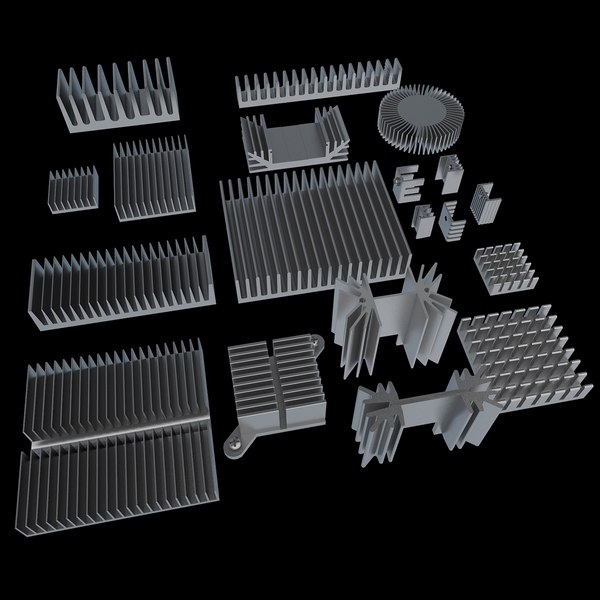 Heatsink 3D Models for Download | TurboSquid