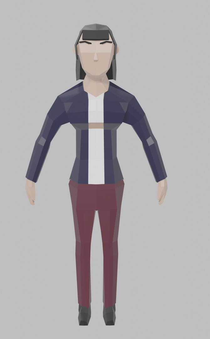 Character Woman Rigged Unity 3D Model - TurboSquid 1567813