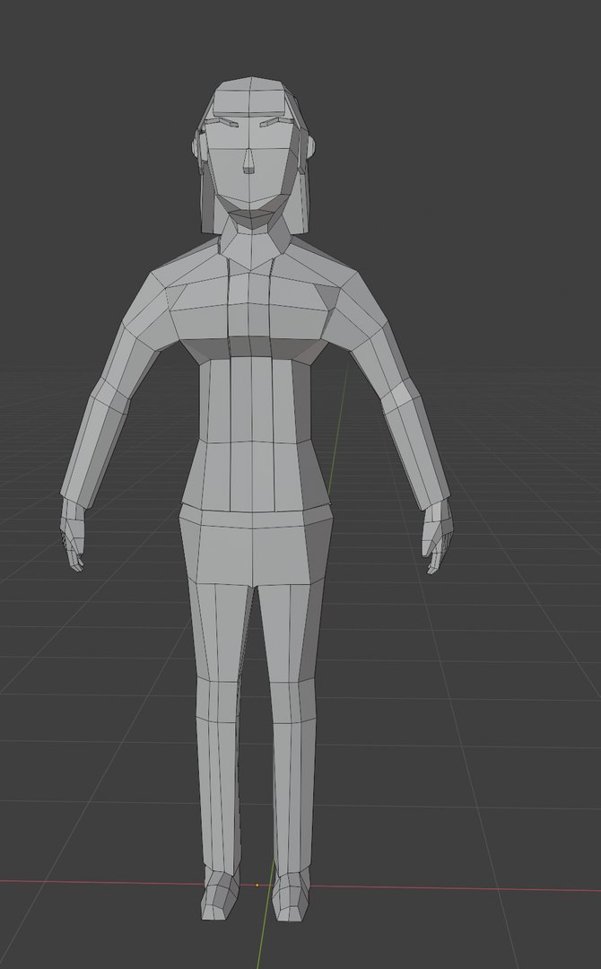 Character Woman Rigged Unity 3D Model - TurboSquid 1567813