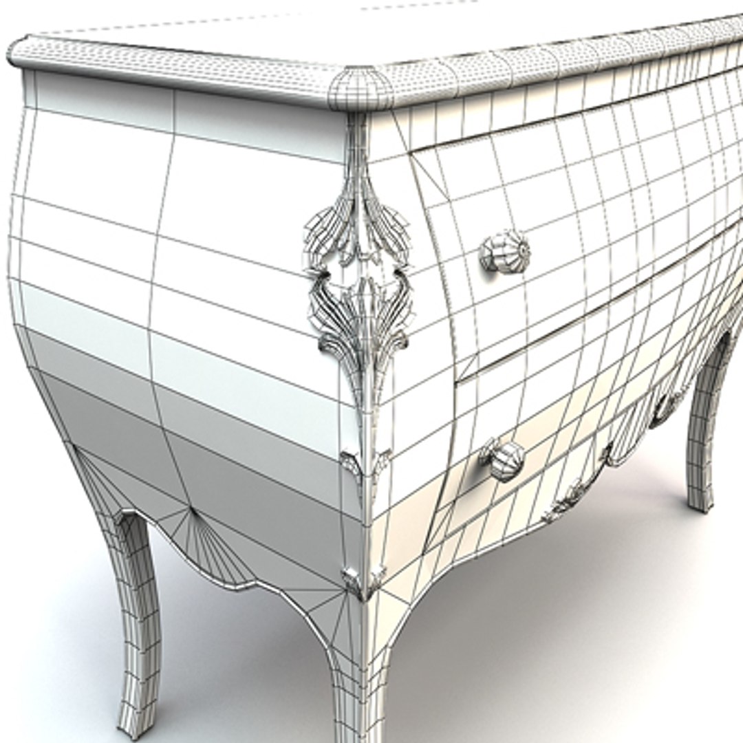 Veneta Commode 3d Model