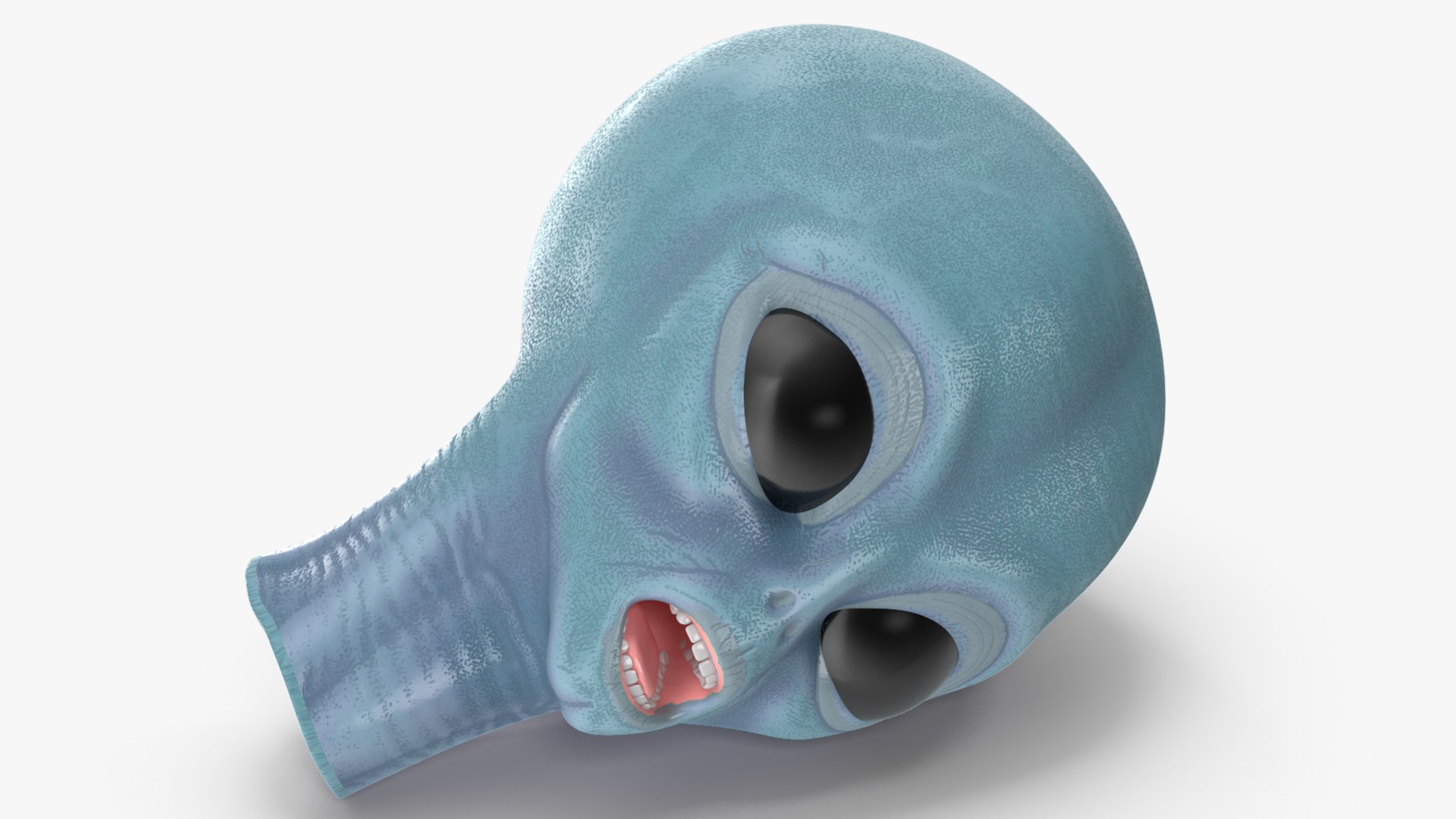 Space Alien Head 3D - TurboSquid 1604567