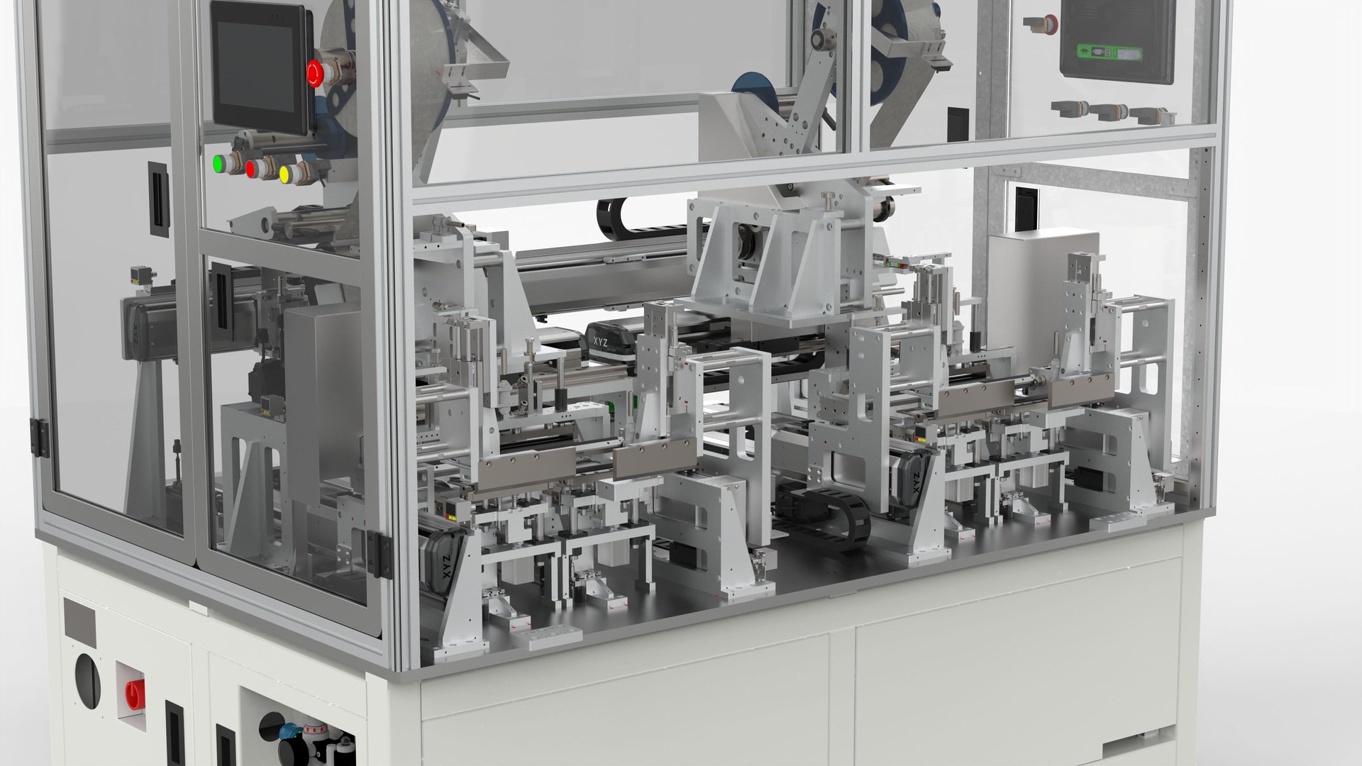 Automatic Large Capacity Easy-Tear Tape Machine 3D Model - TurboSquid ...