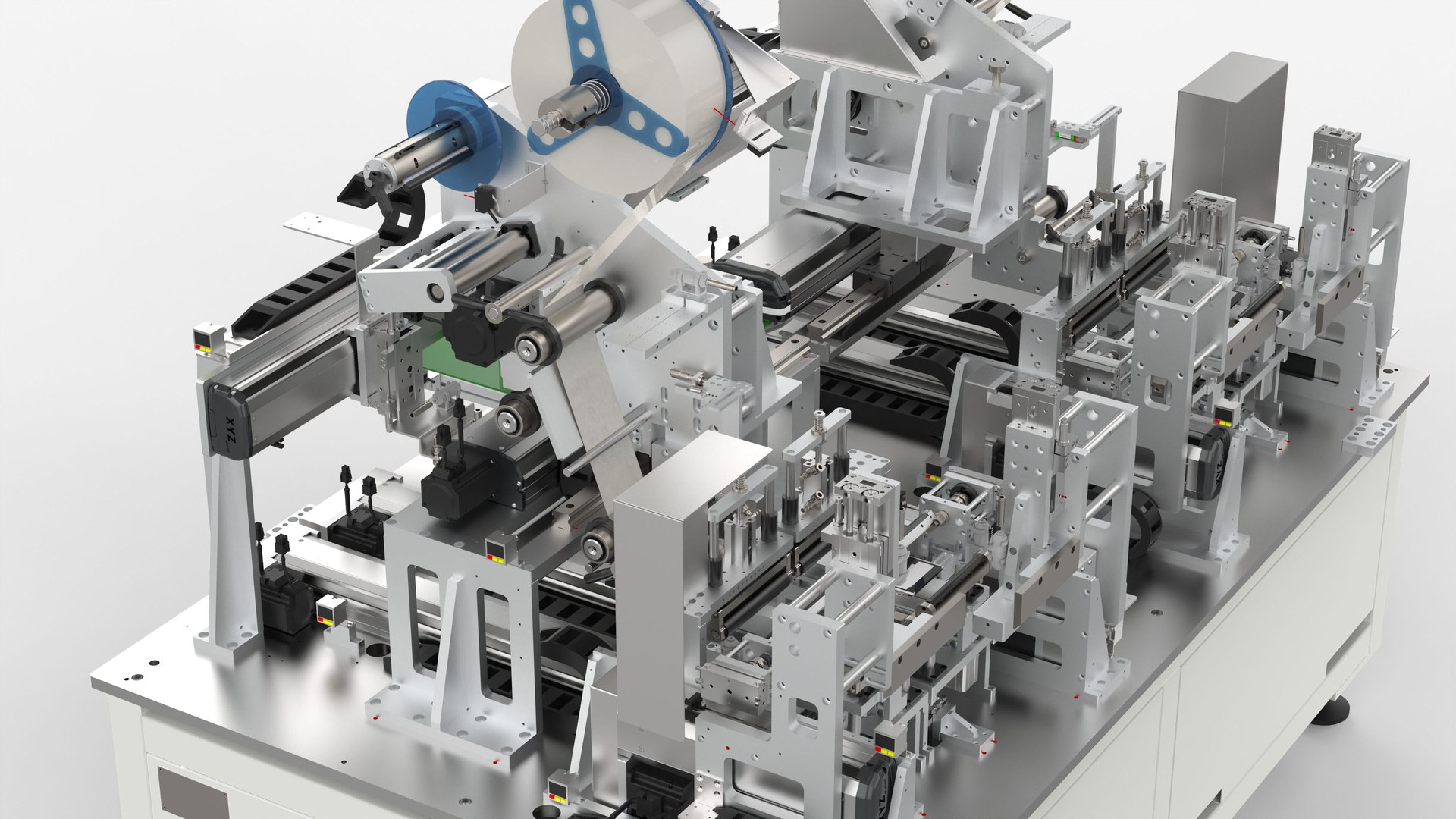 Automatic Large Capacity Easy-Tear Tape Machine 3D Model - TurboSquid ...