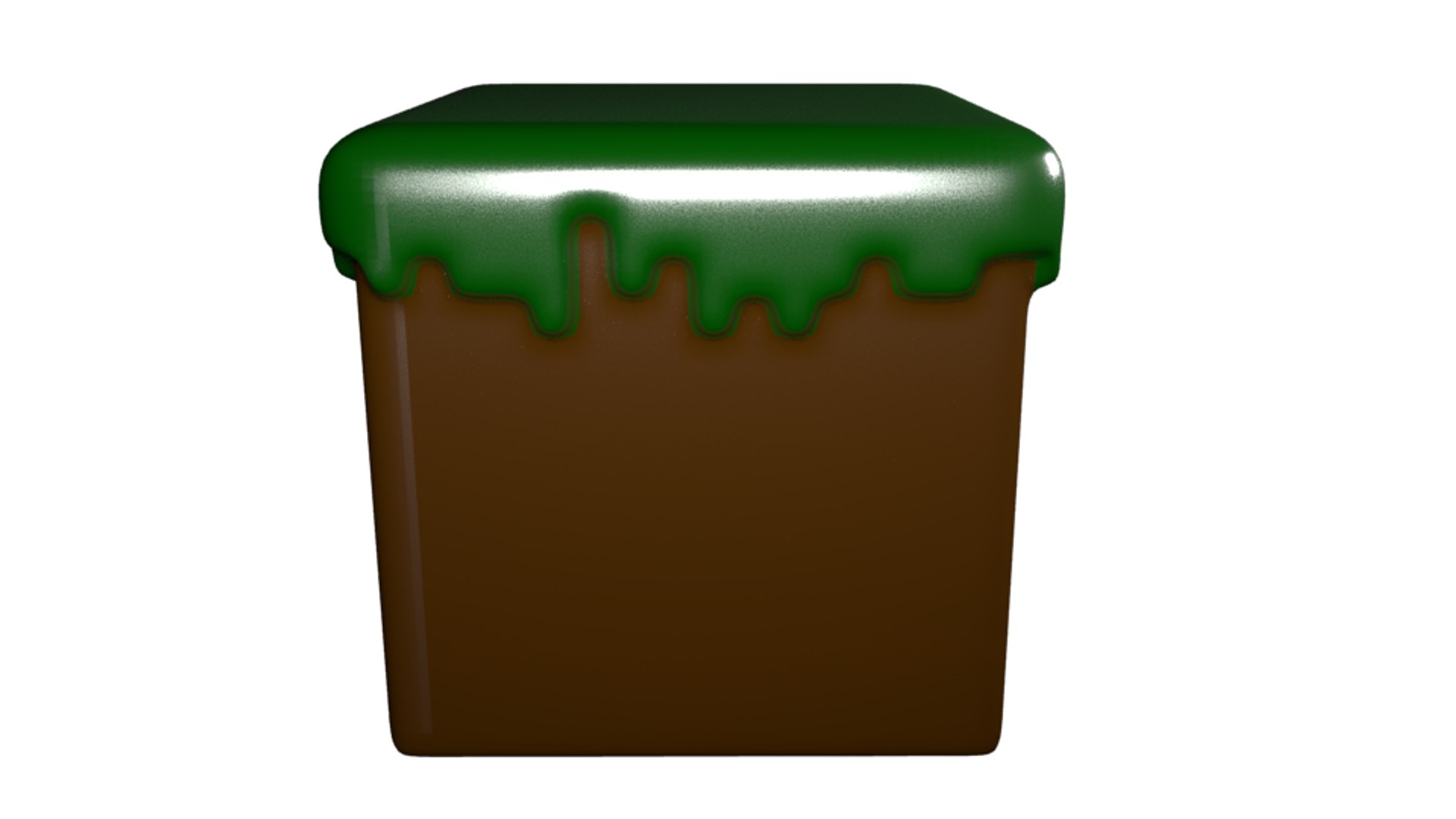 Grass Block 3D Model - TurboSquid 1580038