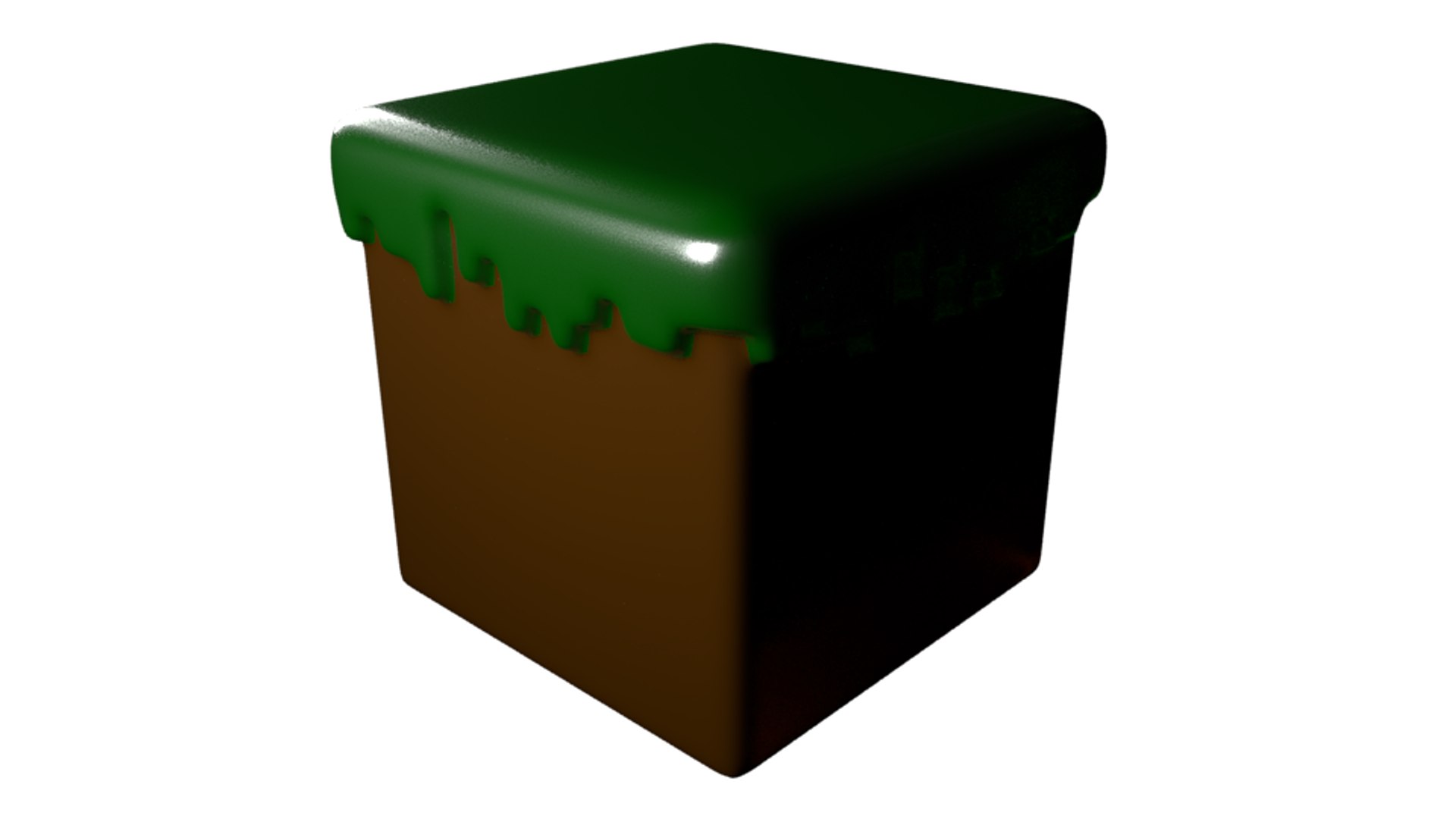 Grass Block 3D Model - TurboSquid 1580038