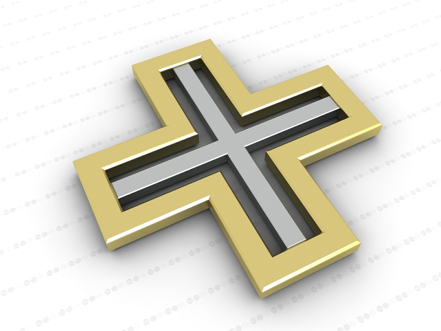 Cross 3D - TurboSquid 1474187