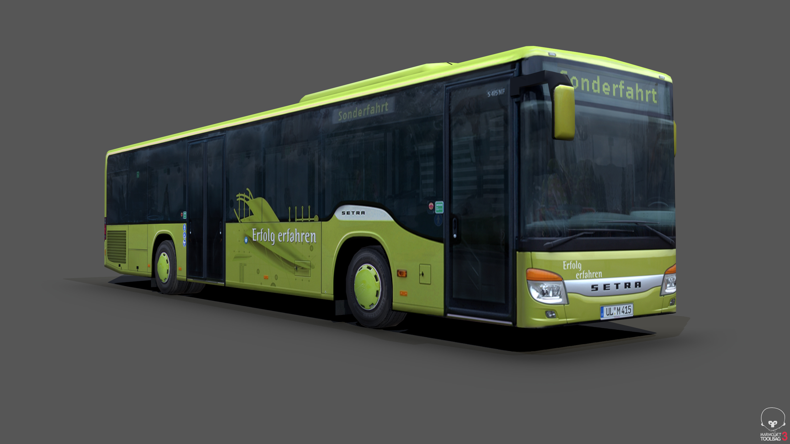 Setra s 415 nf 3D model - TurboSquid 1423764