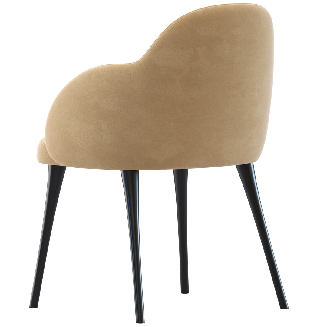 3D model CB2 Gulia Chair - TurboSquid 2163717