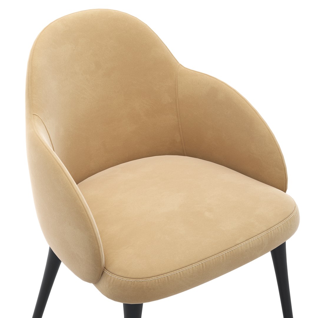 3D model CB2 Gulia Chair - TurboSquid 2163717