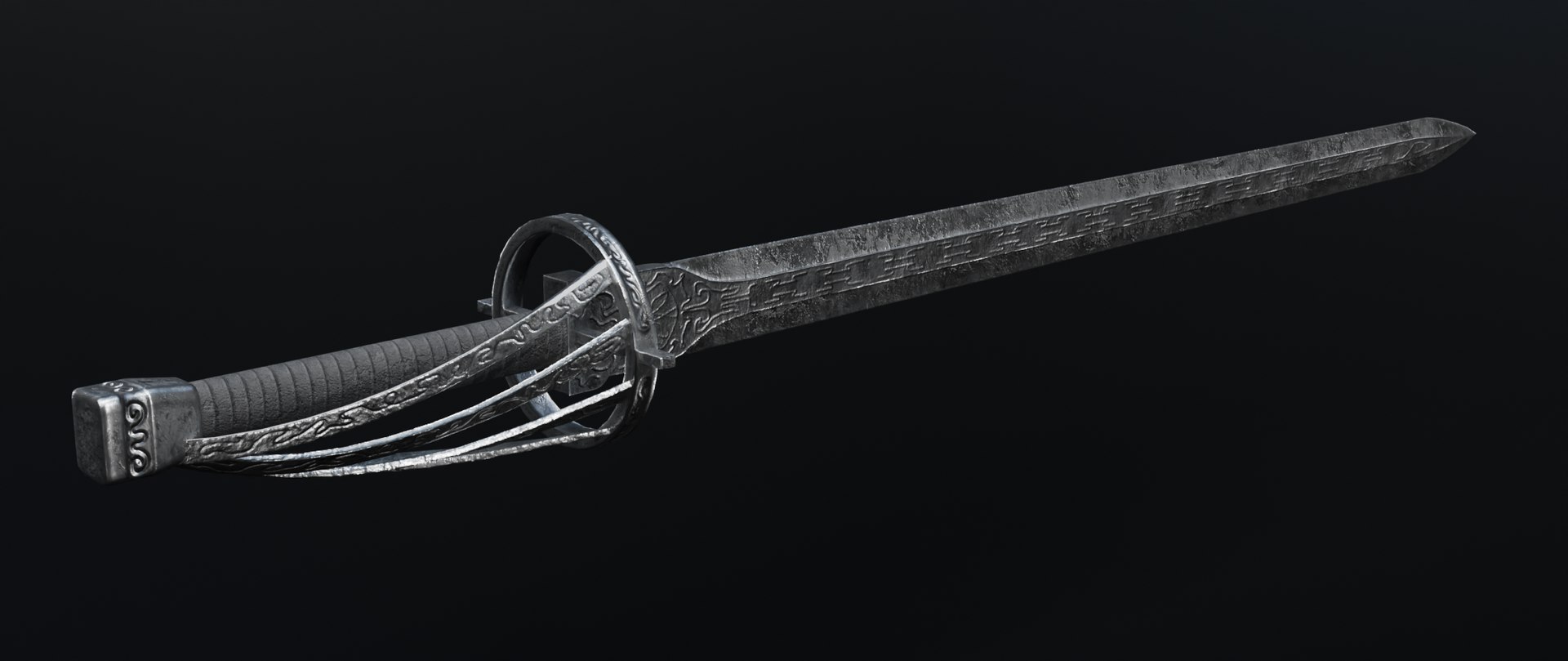 Ancient Sword Low-poly 3D Model - TurboSquid 2120984