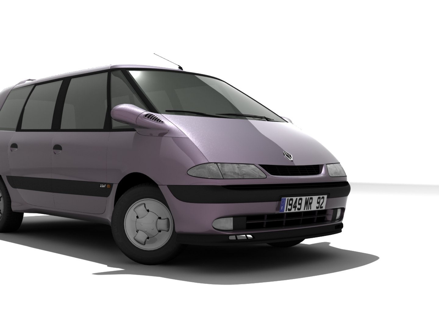 Renault Grand Espace III 1998 3D model - TurboSquid 1849012