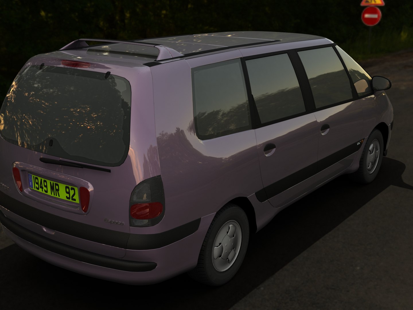 Renault Grand Espace III 1998 3D Model - TurboSquid 1849012