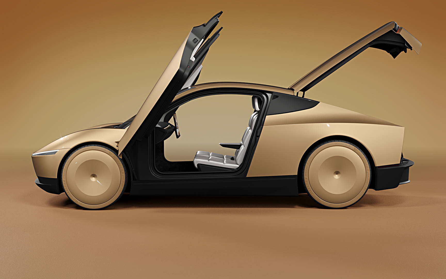 2026 Tesla Cybercab Model - TurboSquid 2323230