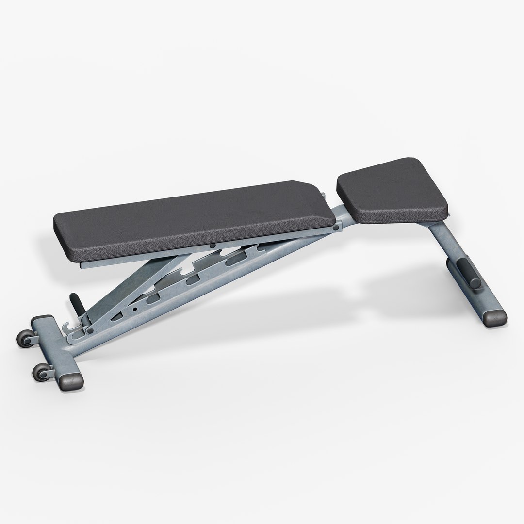 Folding Multi Bench 3D Model - TurboSquid 2278498