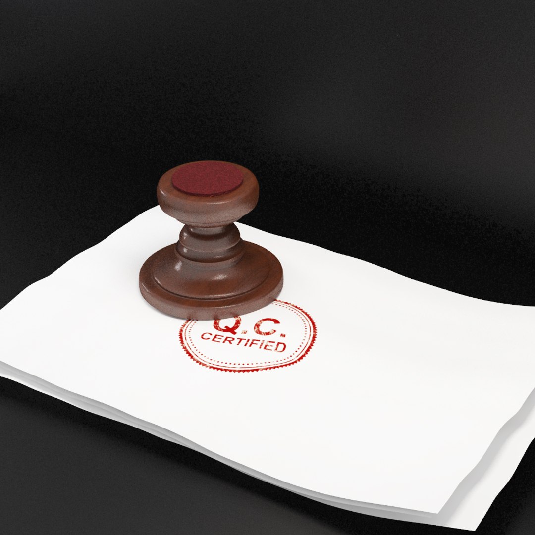 3D Rubber Stamp Model - TurboSquid 1379470