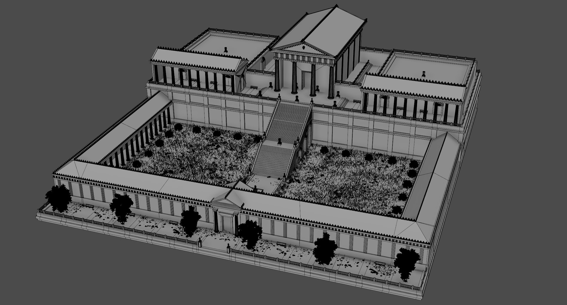 3D The Paneion In Jericho - TurboSquid 2506385