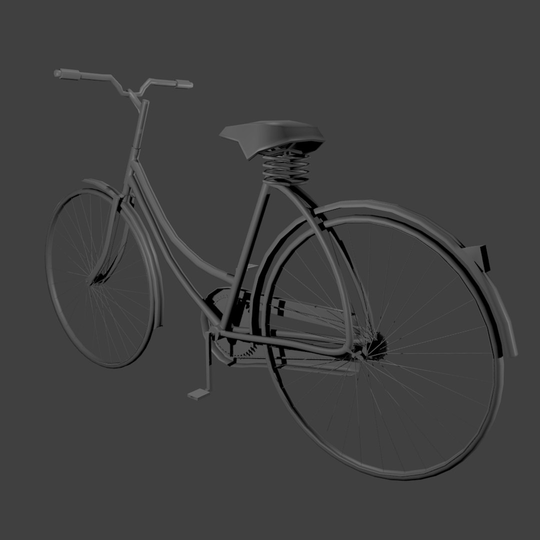 Bicycle Blender 3d Model