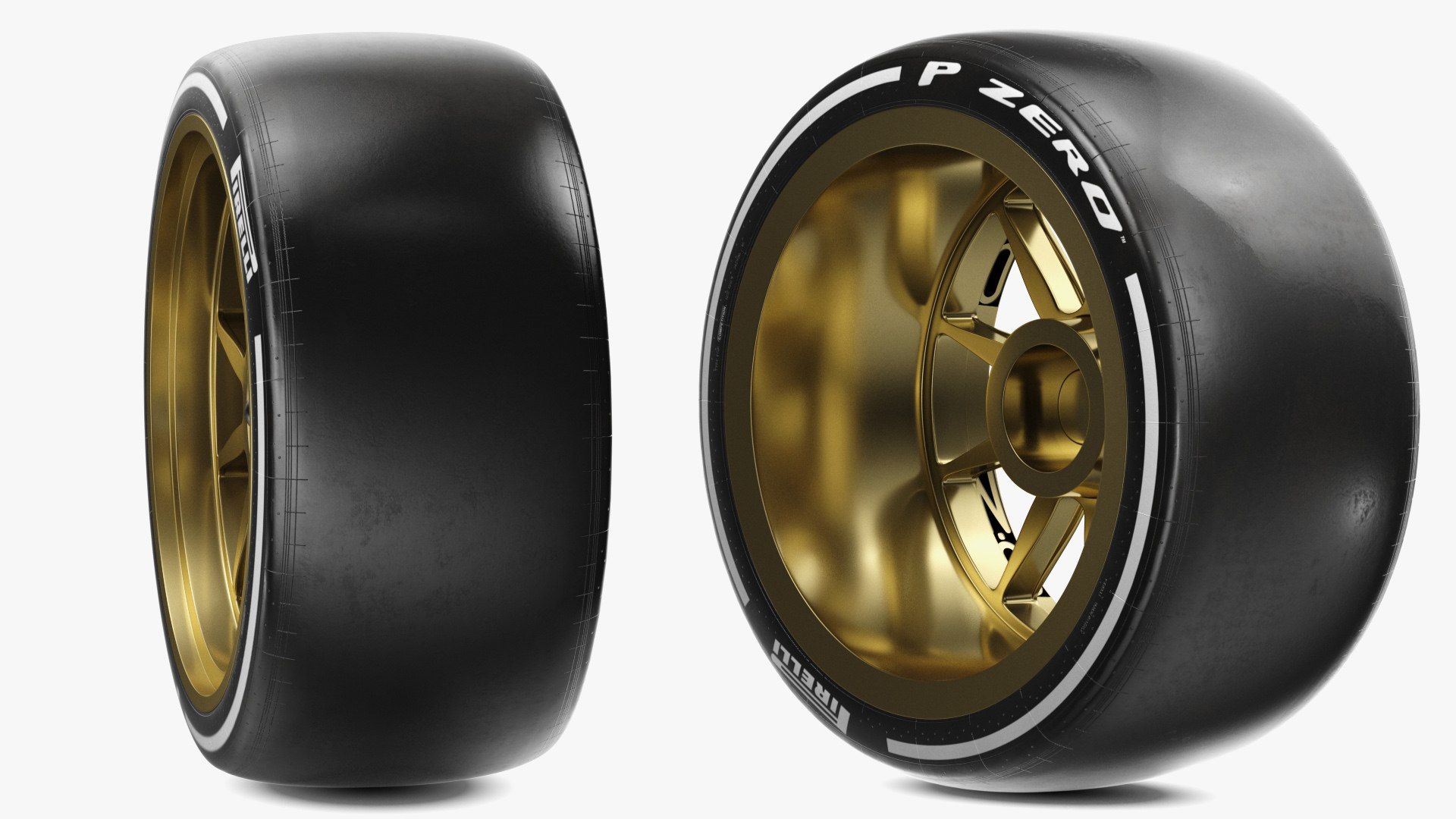 F1 Pirelli 18 Inch Hard Tyre 3D Model - TurboSquid 1737158
