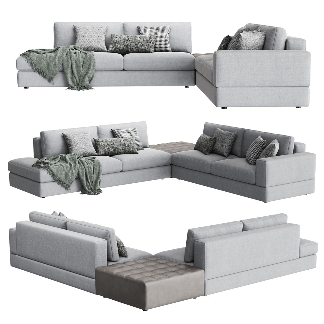 Confort Line Abaco Corner Sofa Model - TurboSquid 1567802