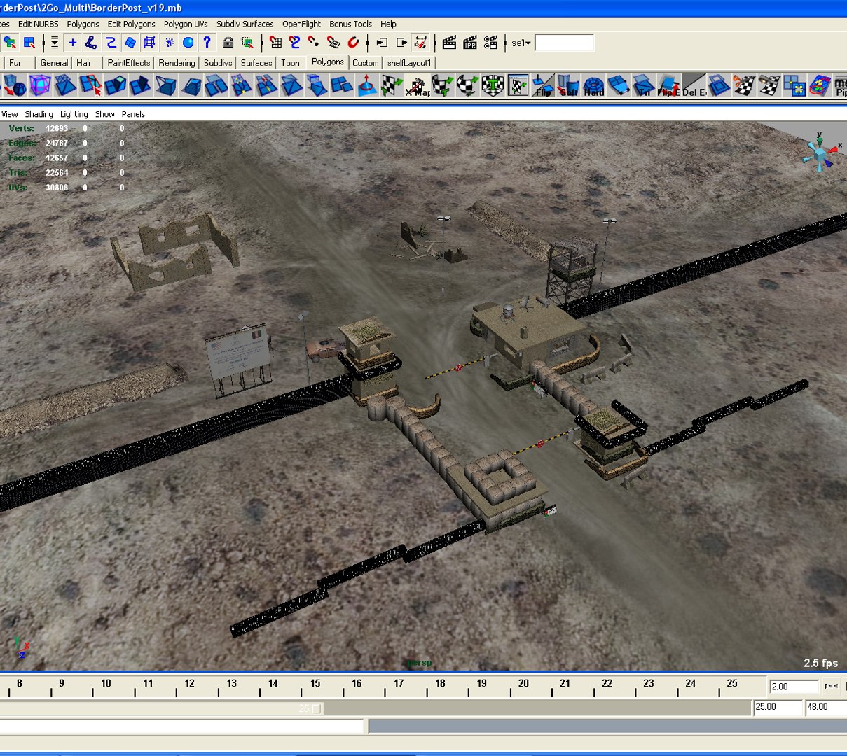 3D security checkpoint model - TurboSquid 1505269