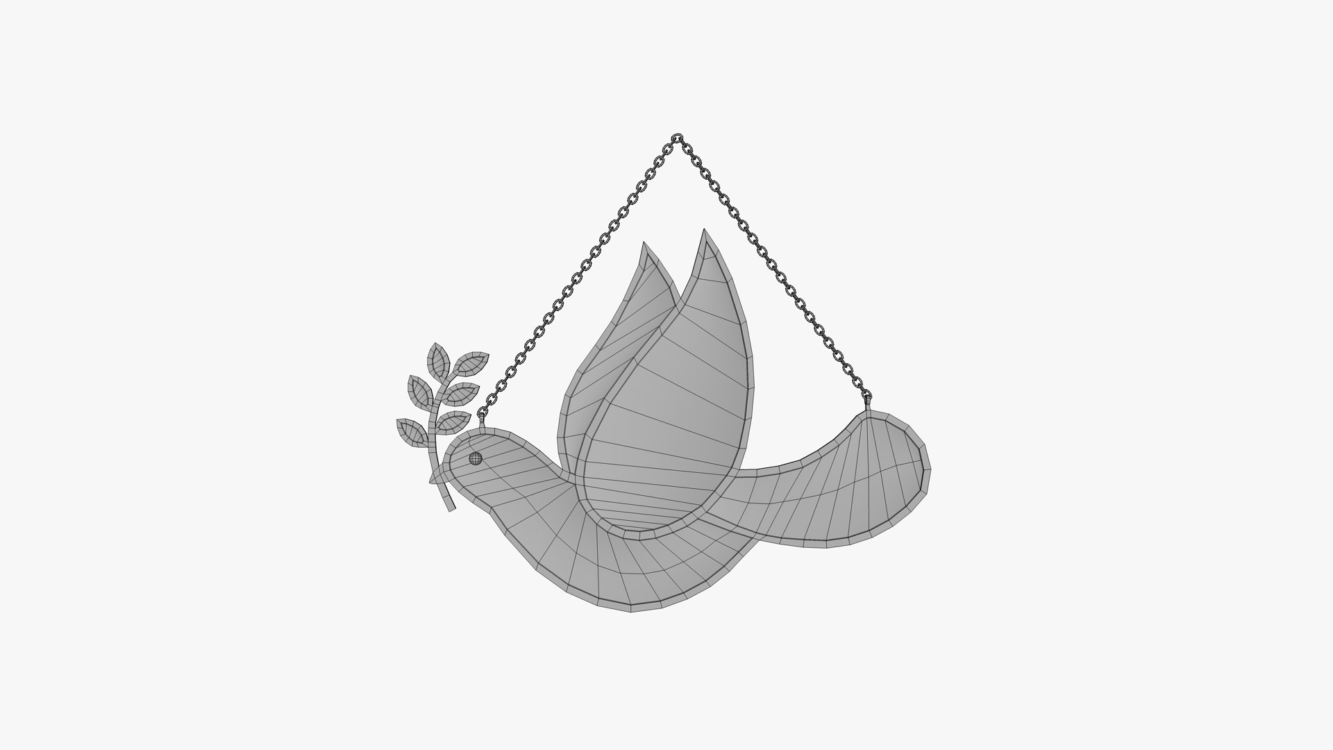 3D Dove Of Peace Suncatcher Stained Glass - TurboSquid 2019831