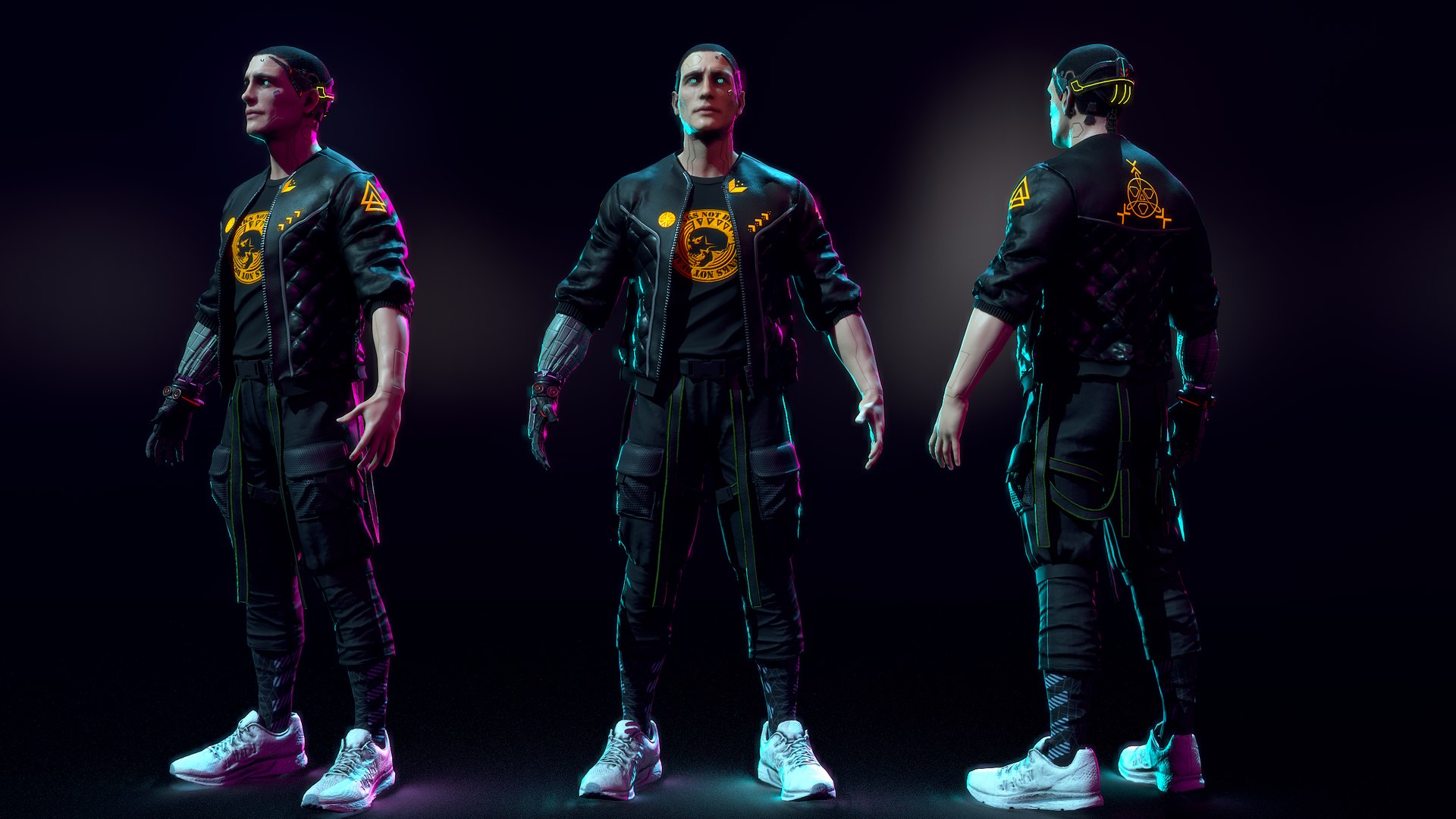 Cyberpunk Detective Model - TurboSquid 1981430