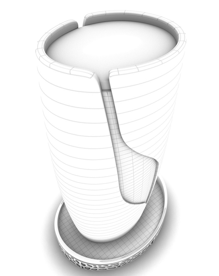 Organic Tower 3D Model - TurboSquid 2023979
