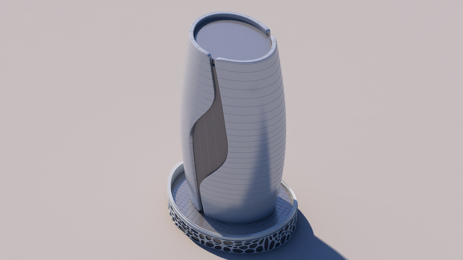Organic Tower 3D Model - TurboSquid 2023979