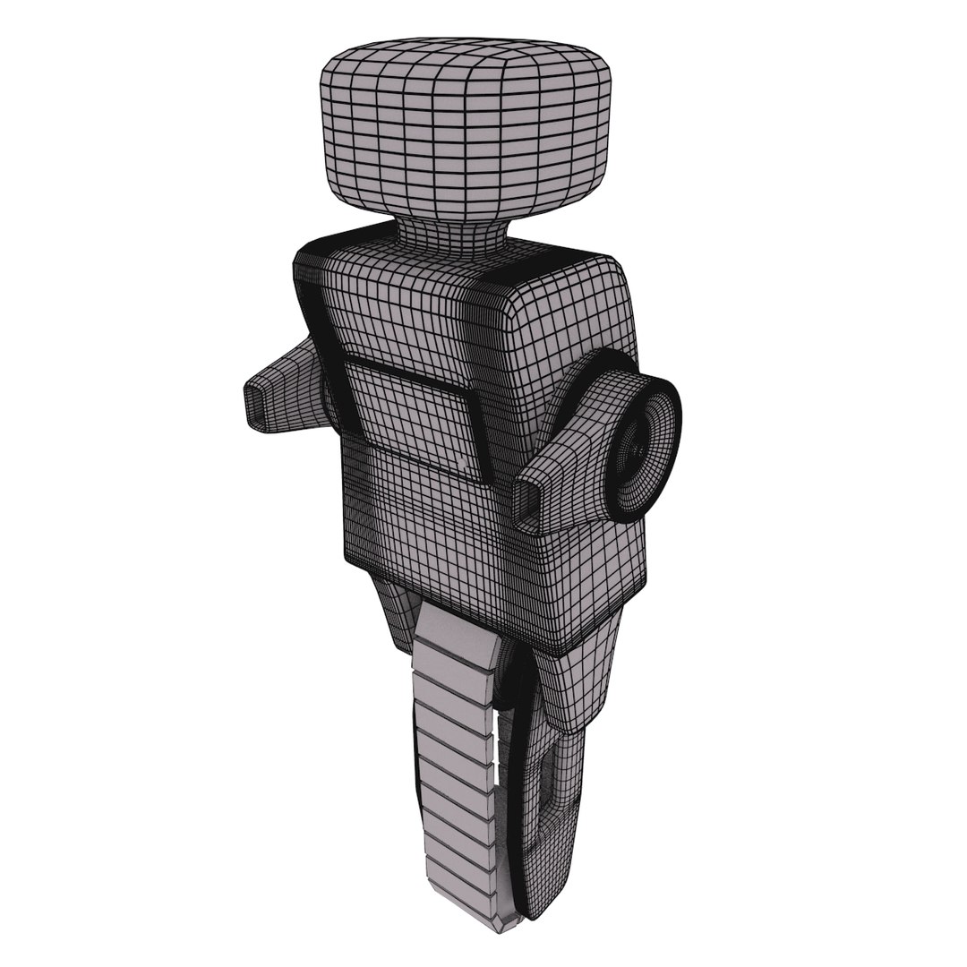 3ds Max Tracked Robotic Scout