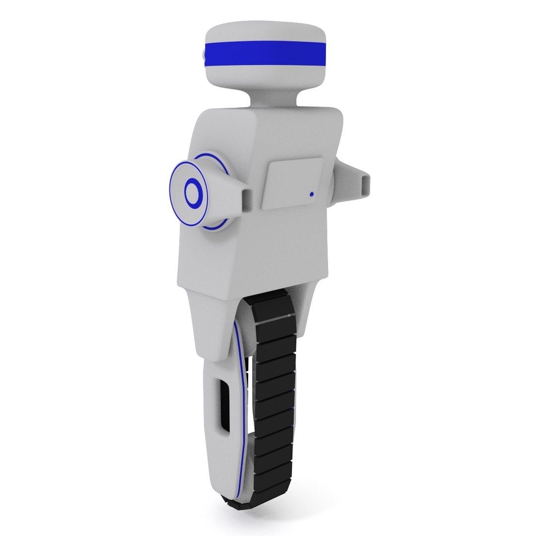 3ds Max Tracked Robotic Scout