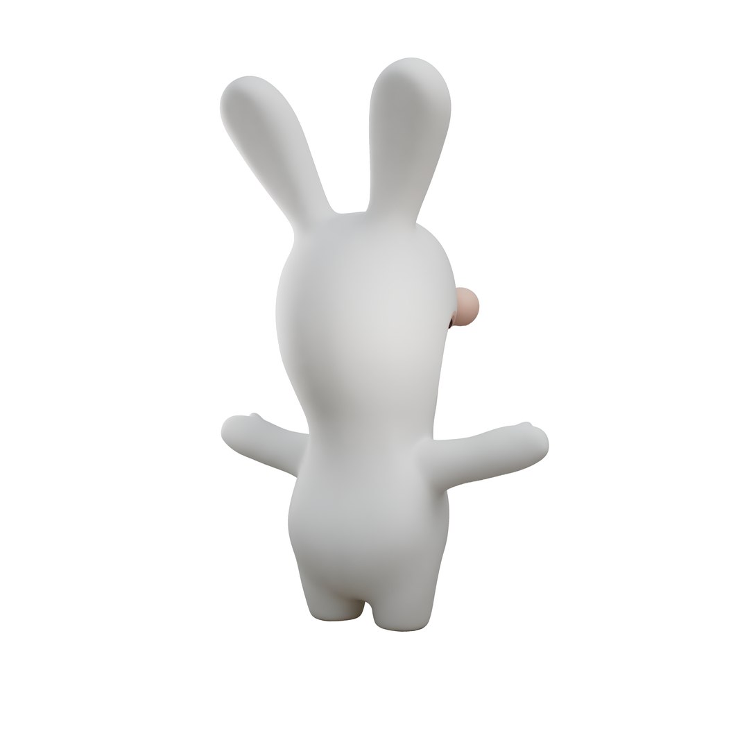 3D Rabbid - TurboSquid 2435181