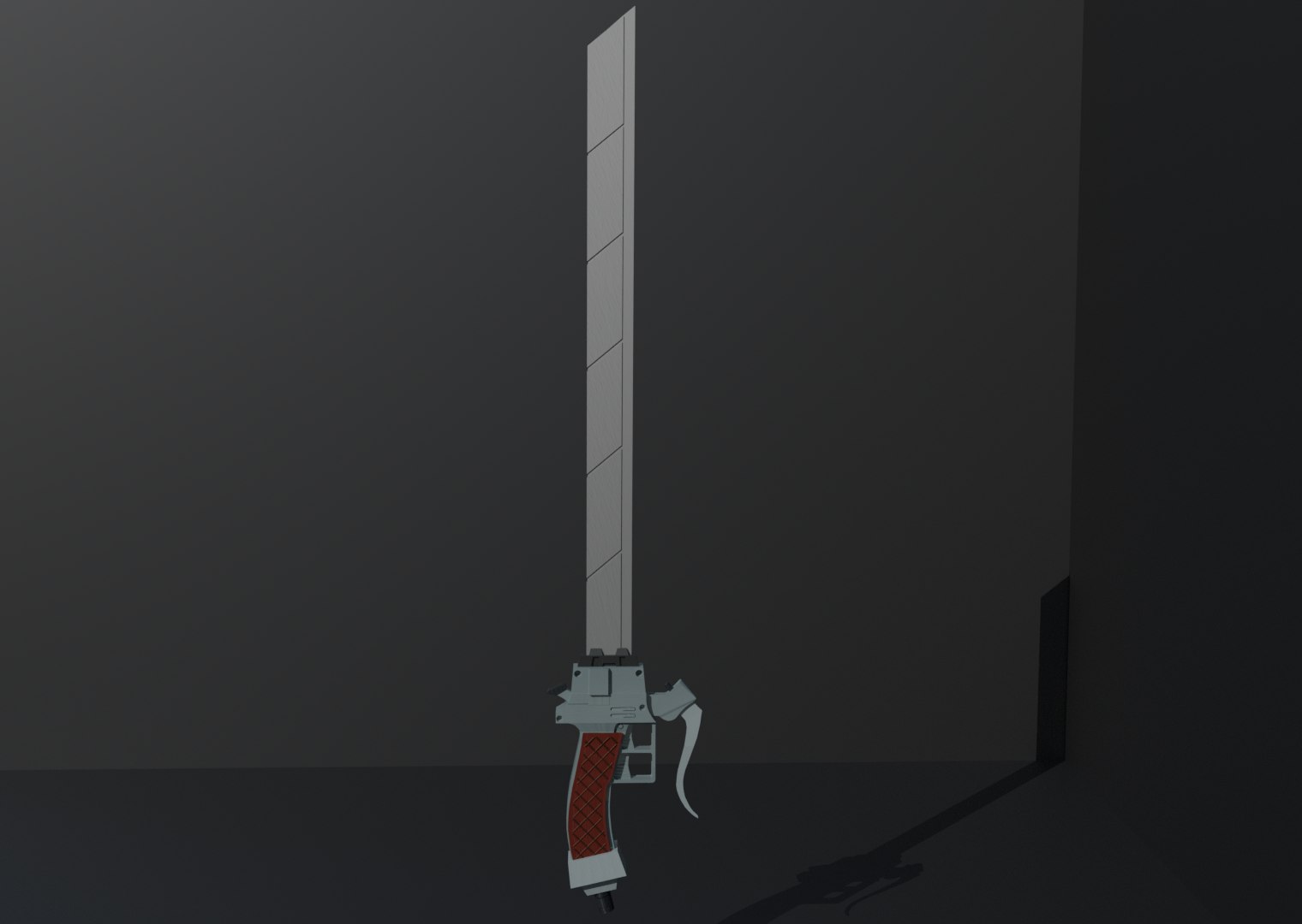 Attack On Titan Sword 3D Model - TurboSquid 1779326