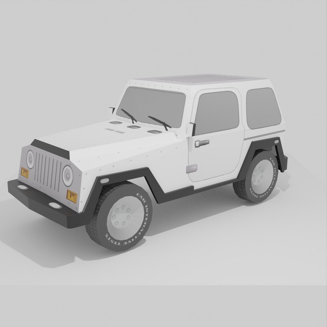 Car Unity Godot 3D Model - TurboSquid 1587904