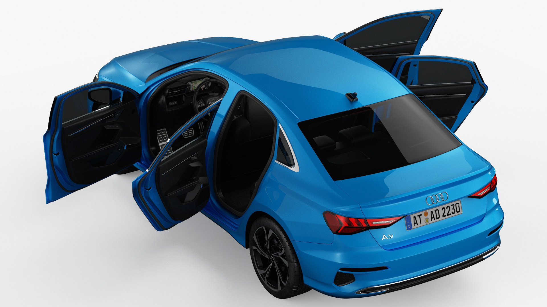 3D Audi A3 2021 - TurboSquid 2002691