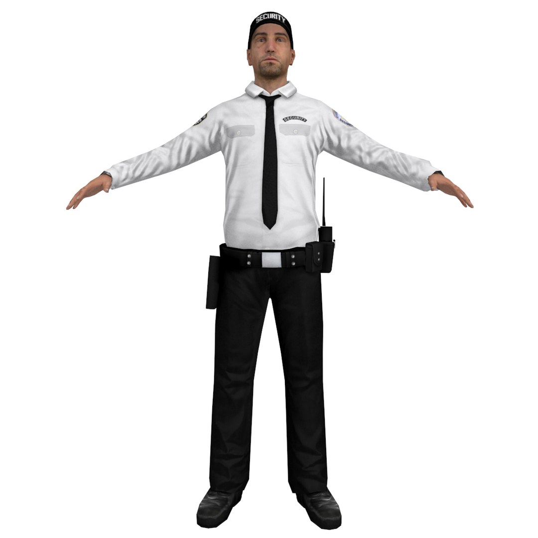 Security Agent 3d Model