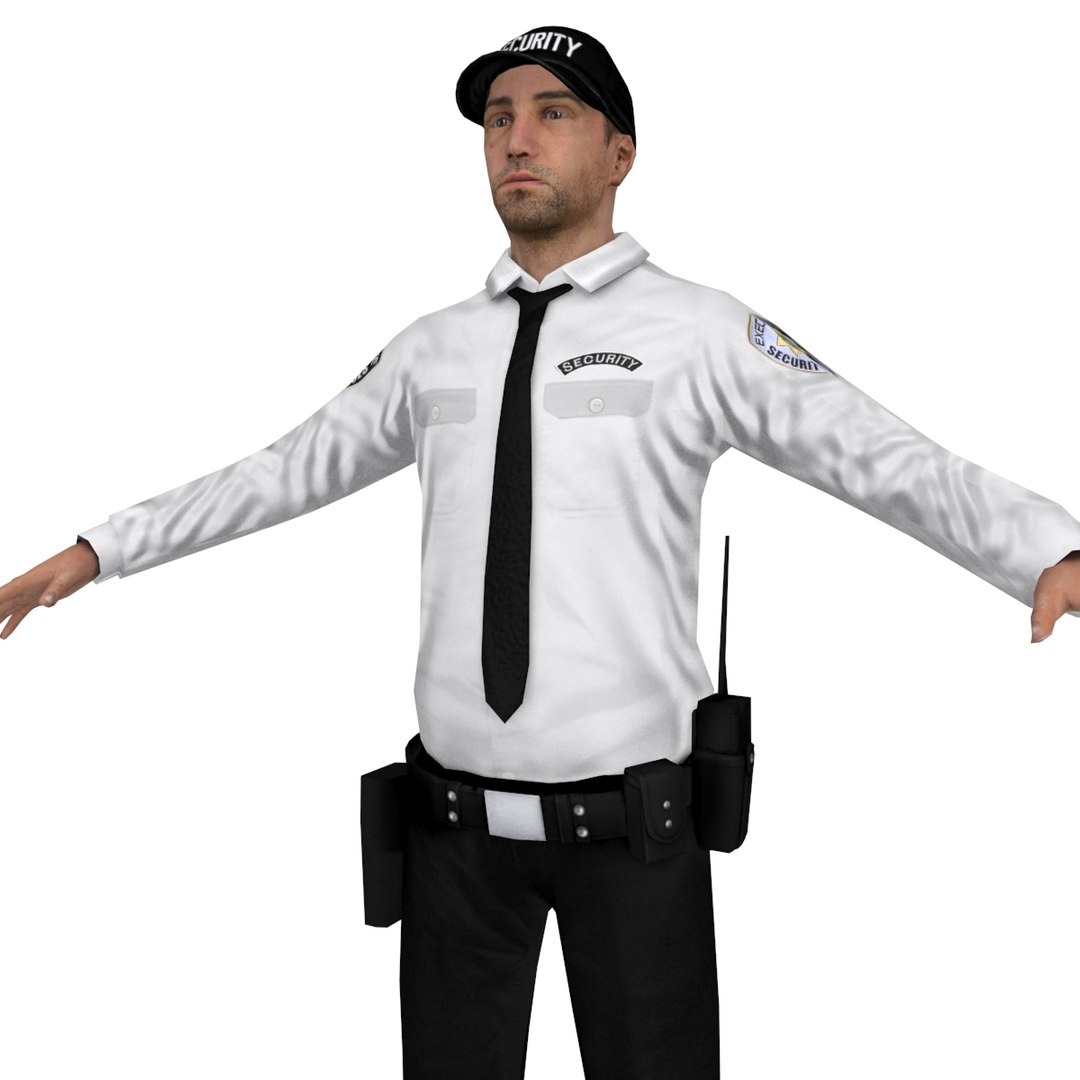 Security Agent 3d Model