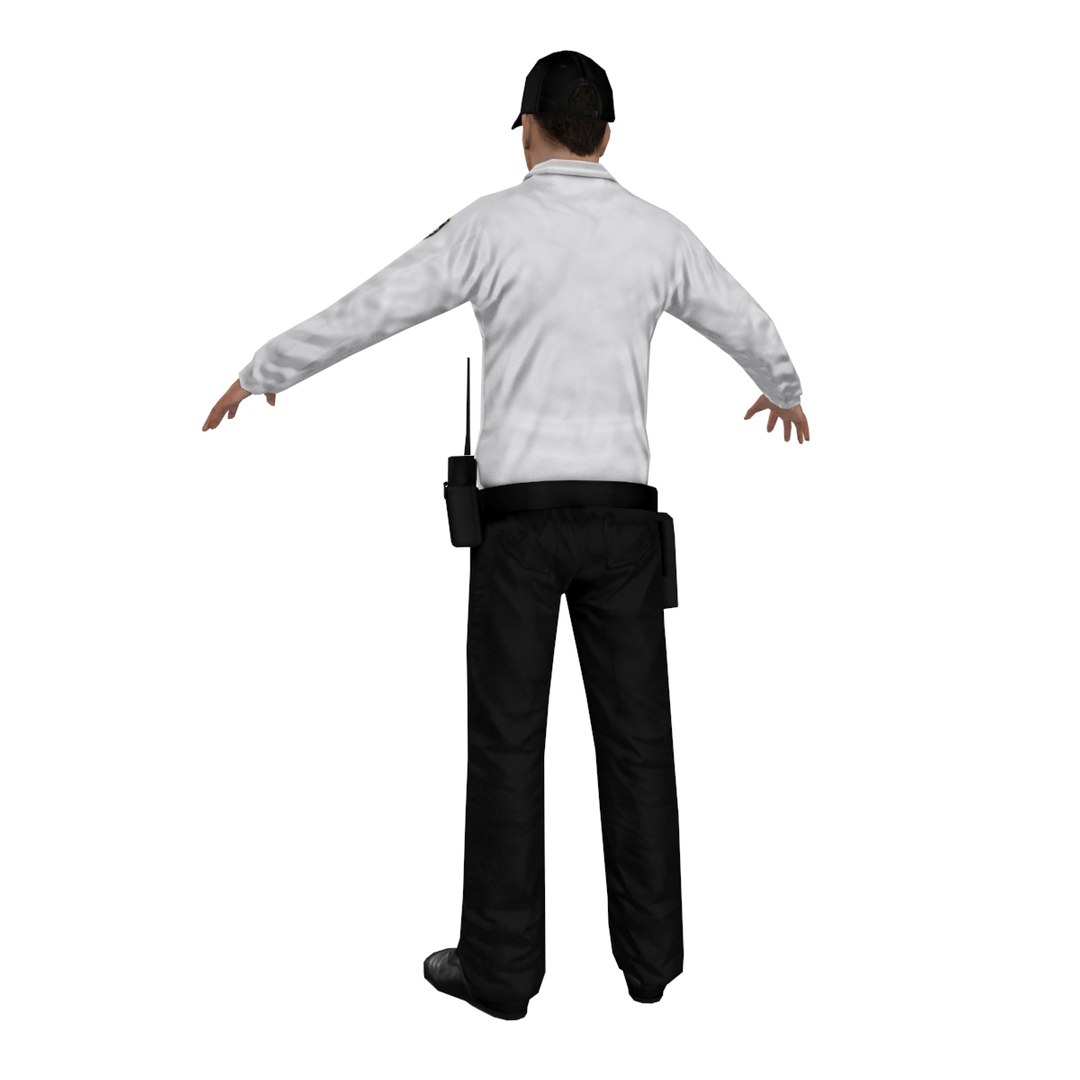Security Agent 3d Model