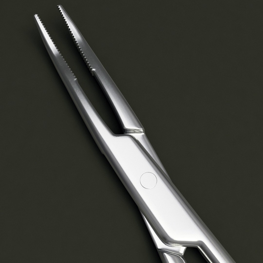 3d Medical Instrument Tissue Forceps