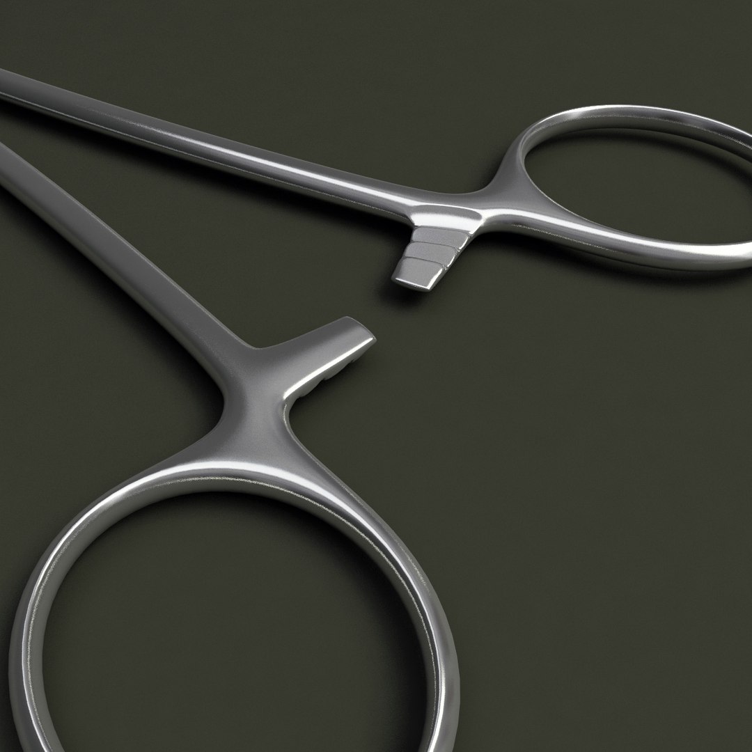 3d Medical Instrument Tissue Forceps