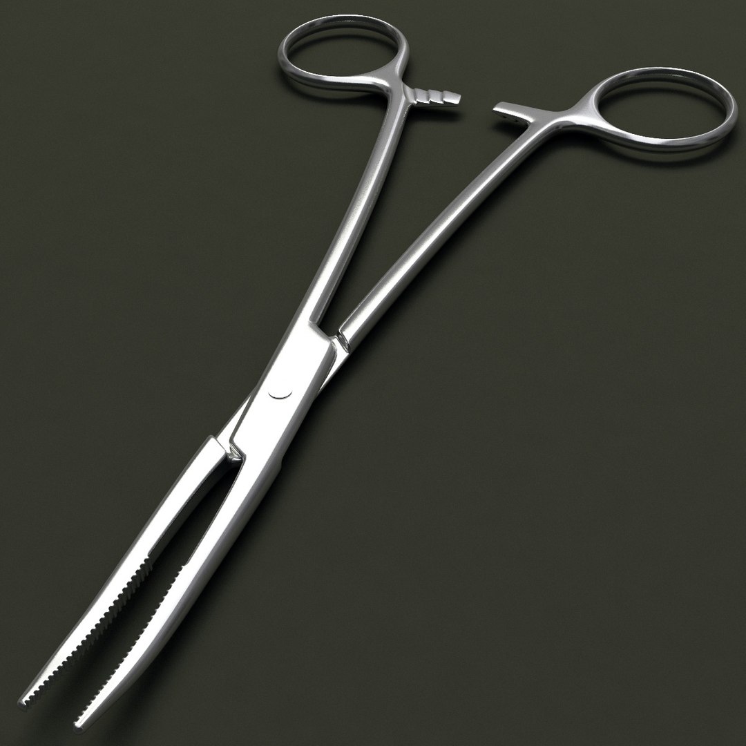 3d Medical Instrument Tissue Forceps