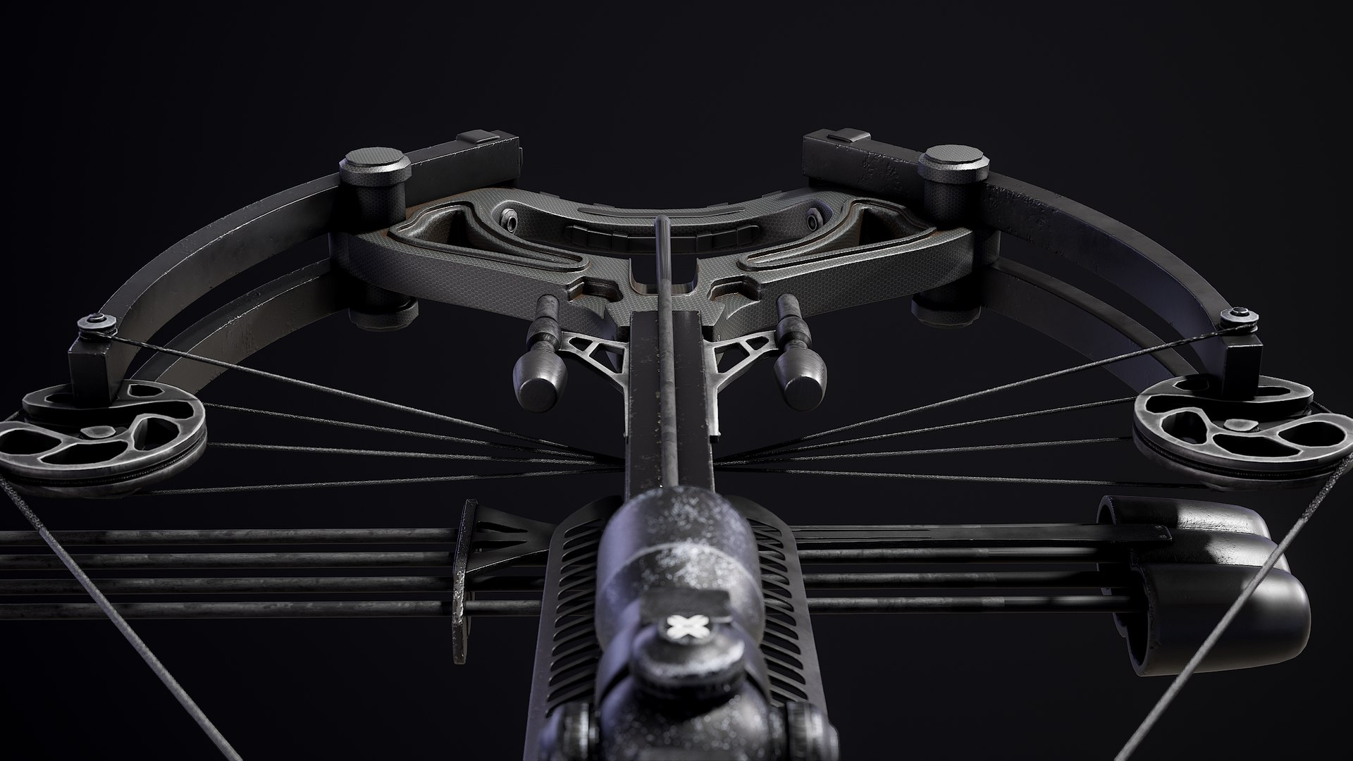 Modern Crossbow With Arrows PBR 3D model - TurboSquid 1816903