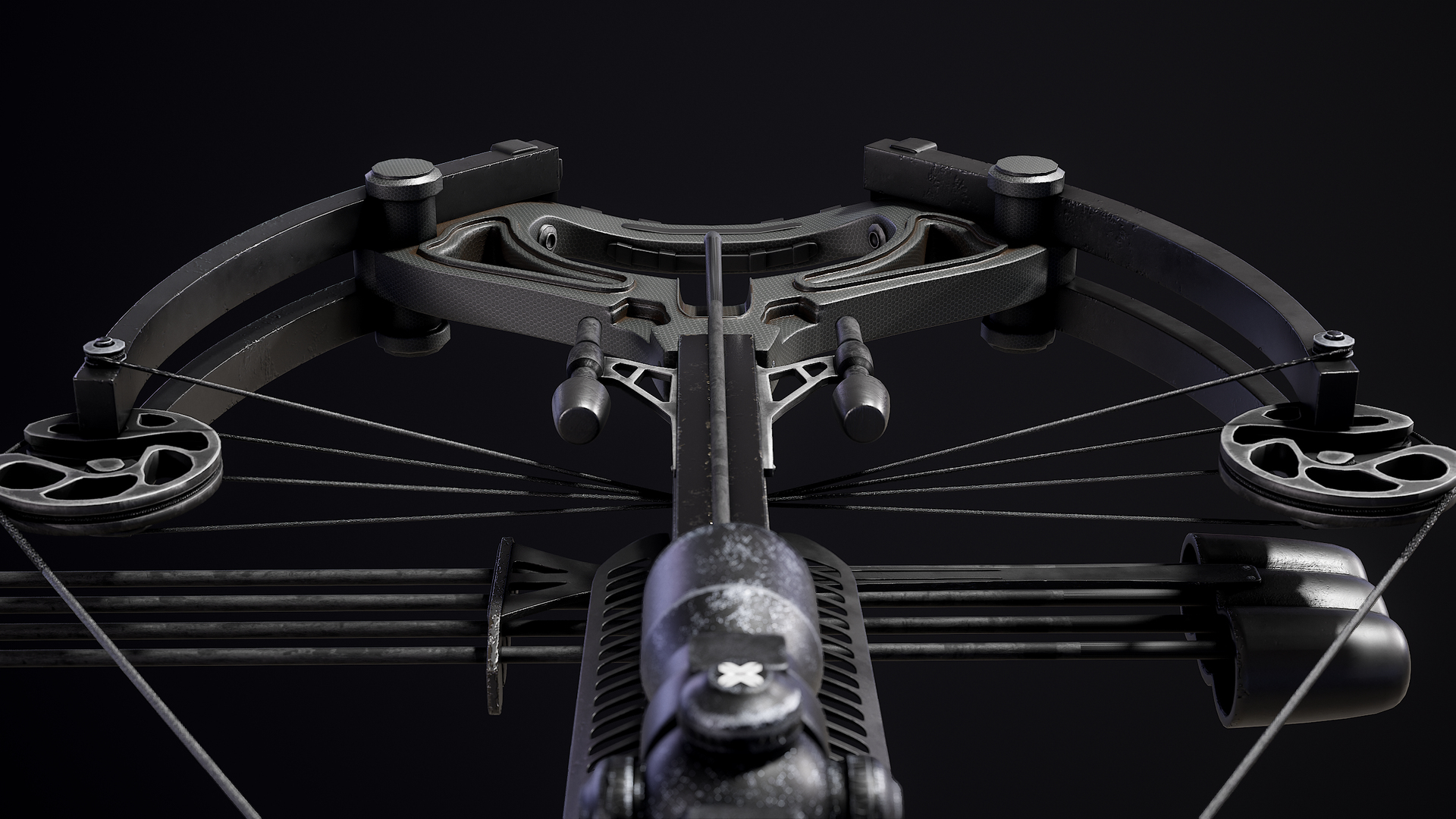 modelo 3d Ballesta moderna con flechas PBR - TurboSquid 1816903