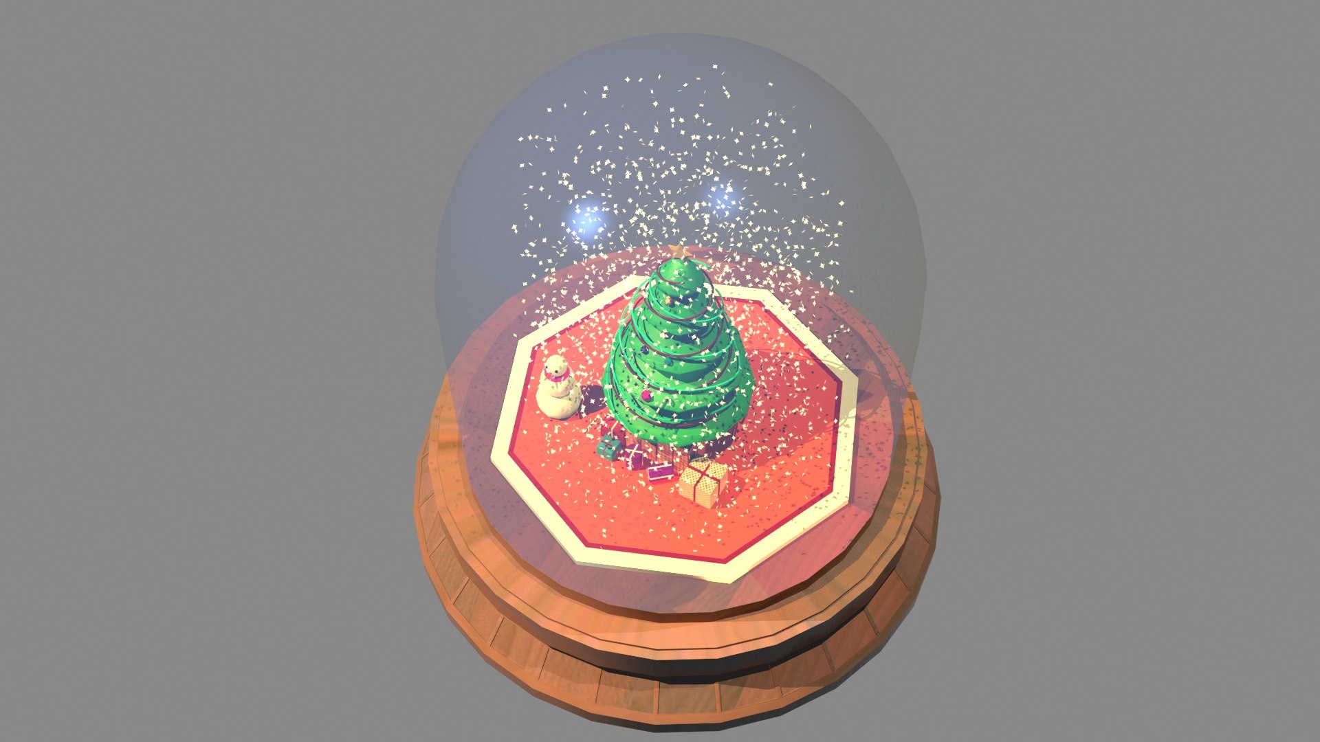 Snow Globe Model - TurboSquid 1233552