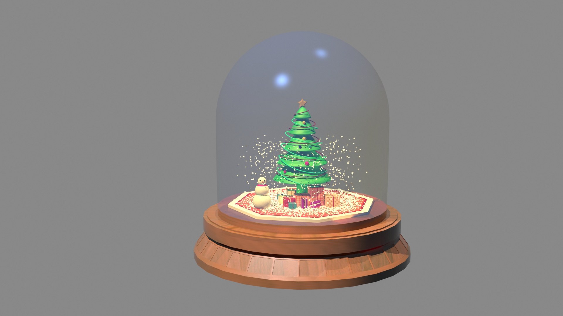 Snow Globe Model - TurboSquid 1233552
